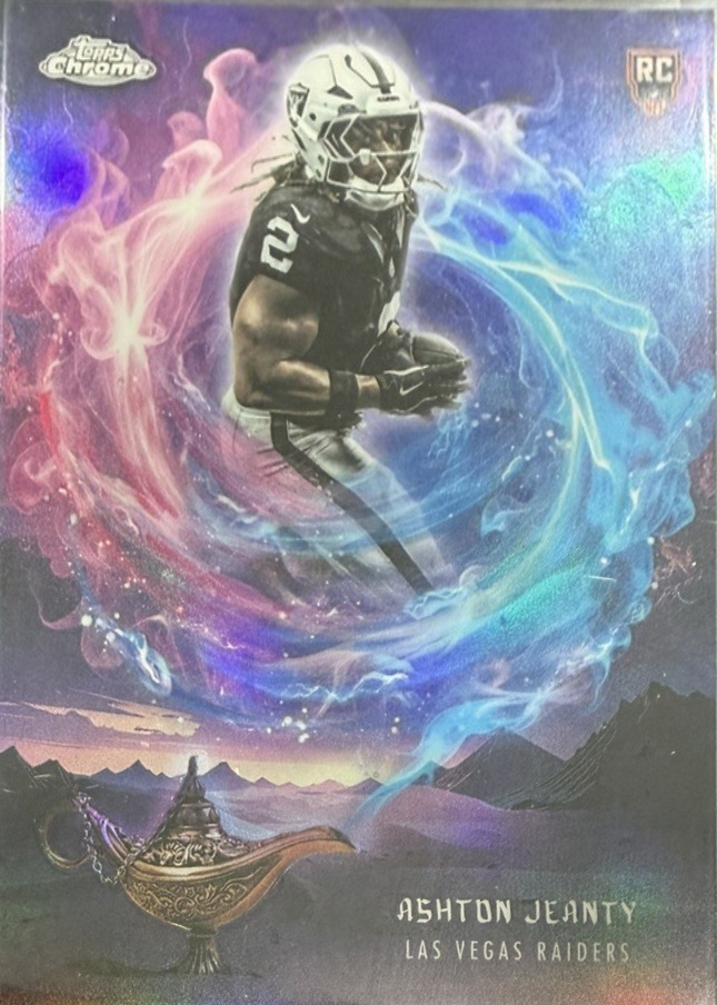 Ashton Jeanty 2025 Topps Chrome #GG-15 Game Genies /(SSP) Price Guide ...