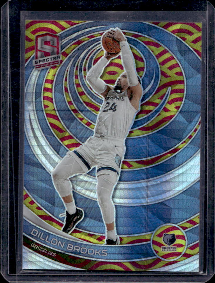 Dillon Brooks 2022 Spectra #122 Asia Red & Yellow /75 Price Guide ...