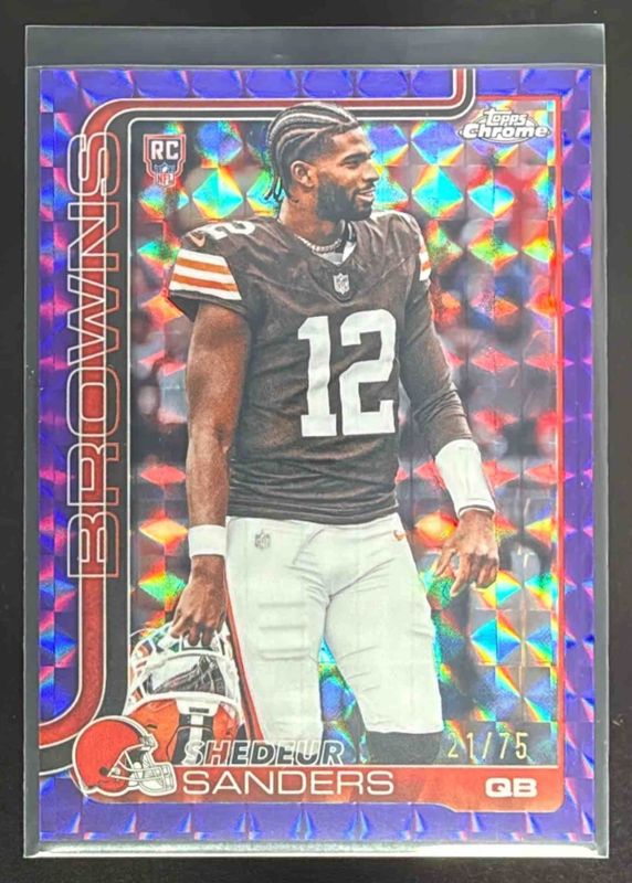 Shedeur Sanders Football Cards Price Guide - Sports Card Investor