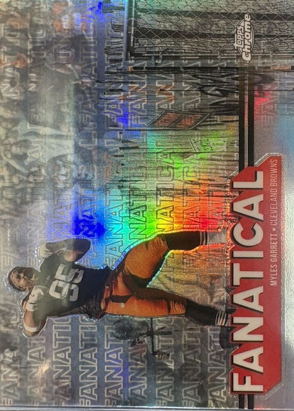 Myles Garrett 2025 Topps Chrome #FF-21 Fanatical /(SSP) Price Guide ...