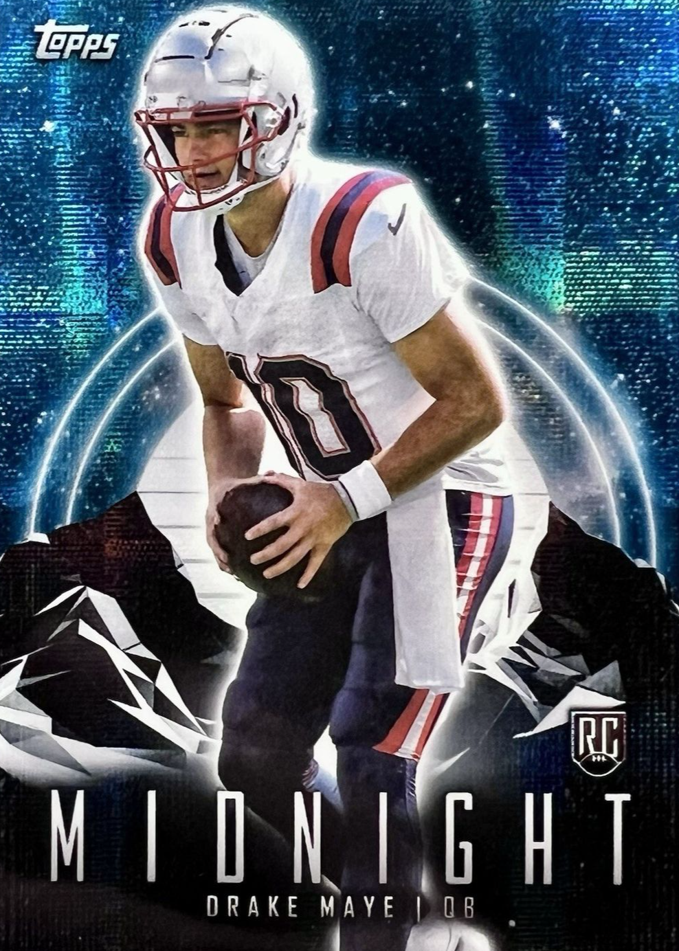 Drake Maye 2024 Topps Midnight #62 Moon Beam Price Guide - Sports Card ...
