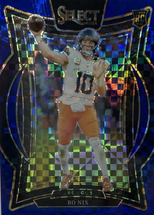 Bo Nix 2024 Select #30 Concourse Blue /249 Price Guide - Sports Card ...