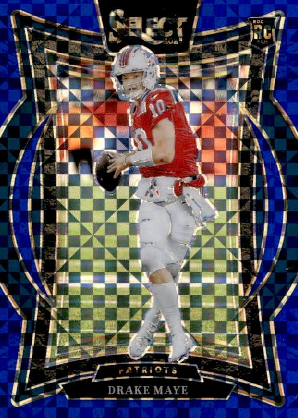 Drake Maye 2024 Select #27 Concourse Blue /249 Price Guide - Sports ...
