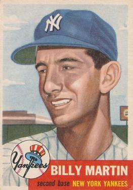 Billy Martin 1953 Topps #86b Base Price Guide - Sports Card Investor