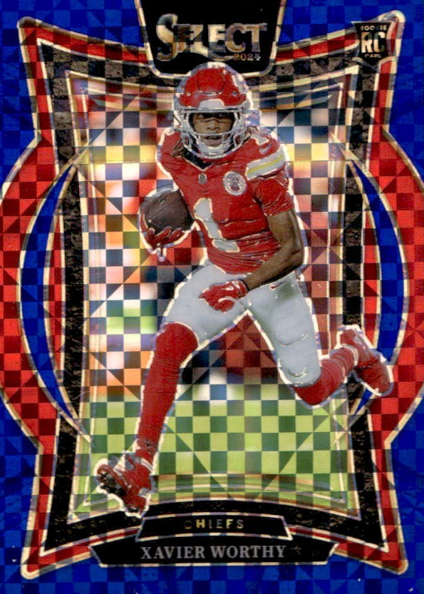Xavier Worthy 2024 Select #32 Concourse Blue /249 Price Guide - Sports ...
