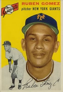 Ruben Gomez Baseball Cards Price Guide - Sports Card Investor