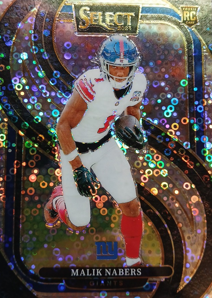 Malik Nabers 2024 Select #116 Premier Level Disco Price Guide - Sports Card Investor