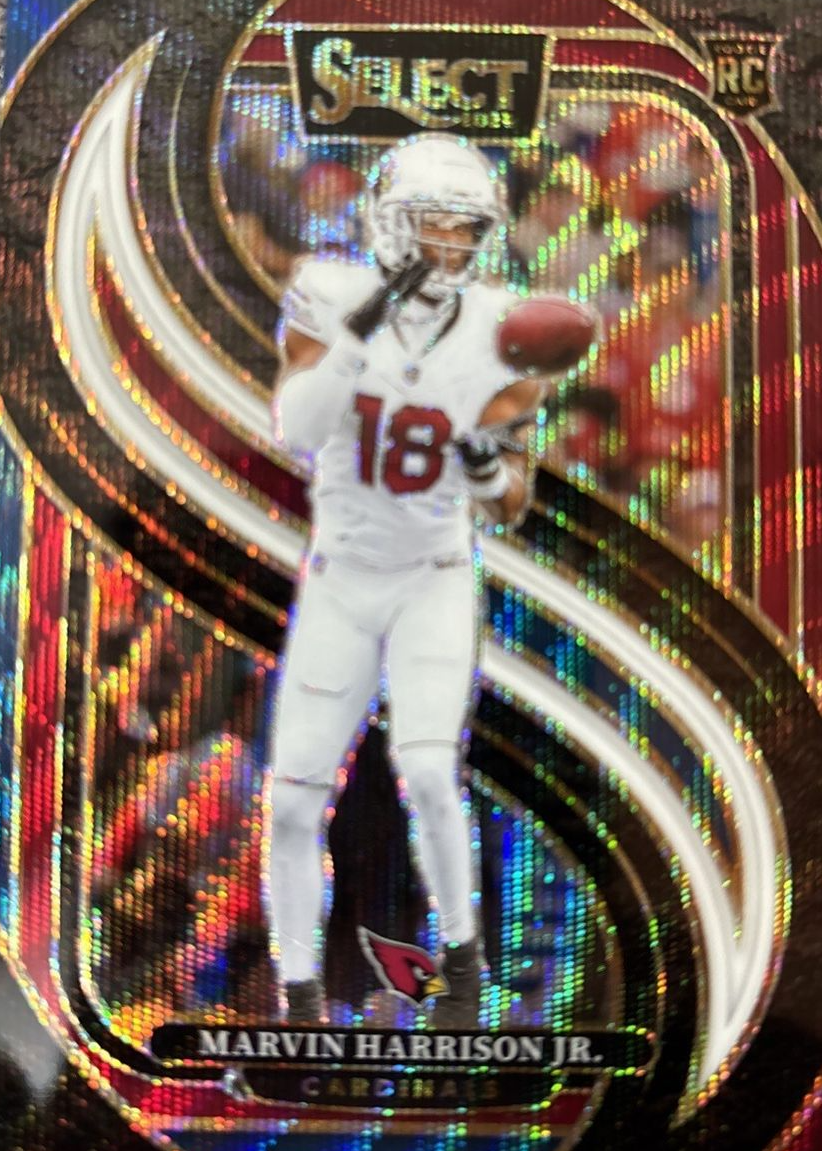 Marvin Harrison Jr. 2024 Select #115 Premier Level Tri-Color /249 Price Guide - Sports Card Investor