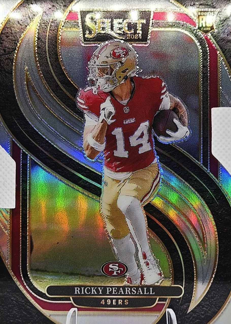 Ricky Pearsall 2024 Select #173 Premier Level Silver Die-Cut Price ...