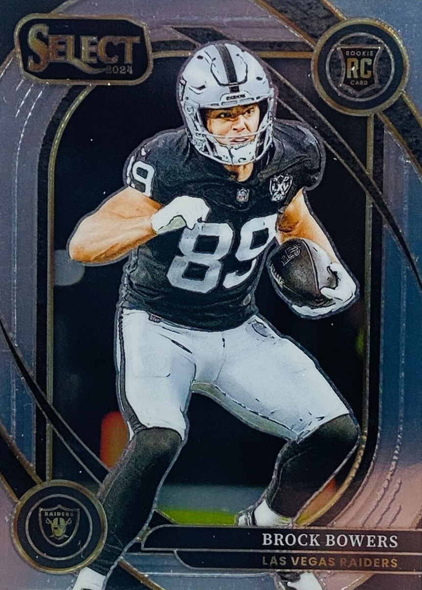 Brock Bowers 2024 Select #222 Club Level Price Guide - Sports Card Investor