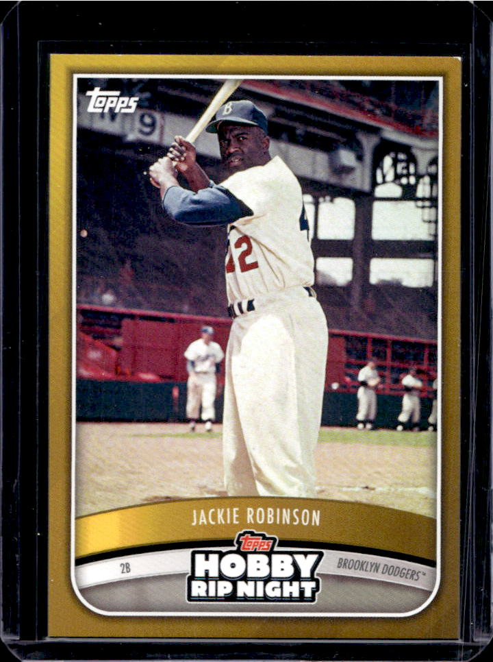 Jackie Robinson 2025 Topps Hobby Rip Night #8 Gold Price Guide - Sports ...