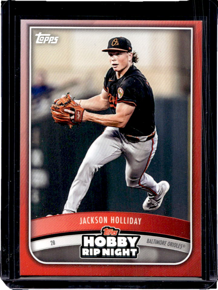 Jackson Holliday 2025 Topps Hobby Rip Night #6 Red Price Guide - Sports ...