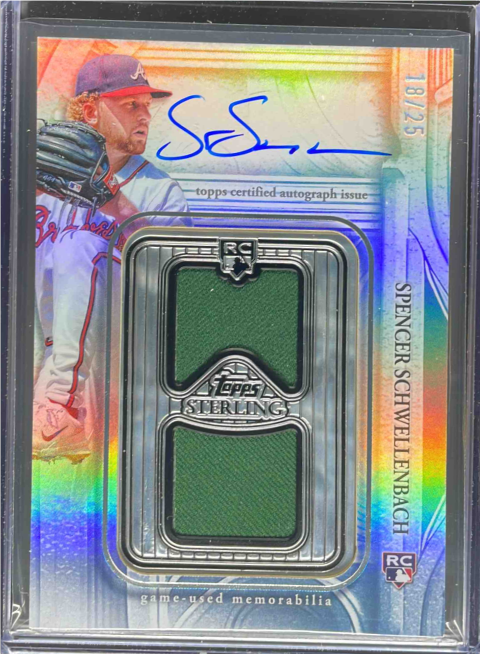 Spencer Schwellenbach 2025 Topps Sterling #SDBA-SSC Sterling Debuts ...