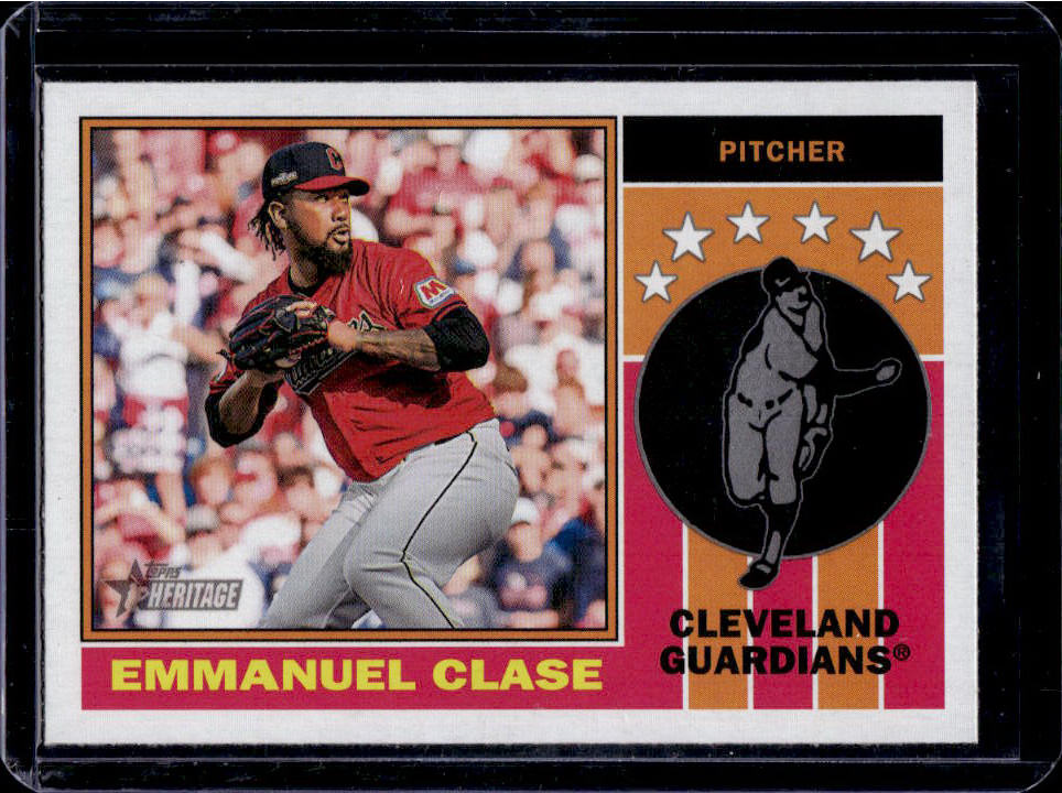 Emmanuel Clase 2025 Topps Heritage #76PI-21 1976 Player Icon Price ...