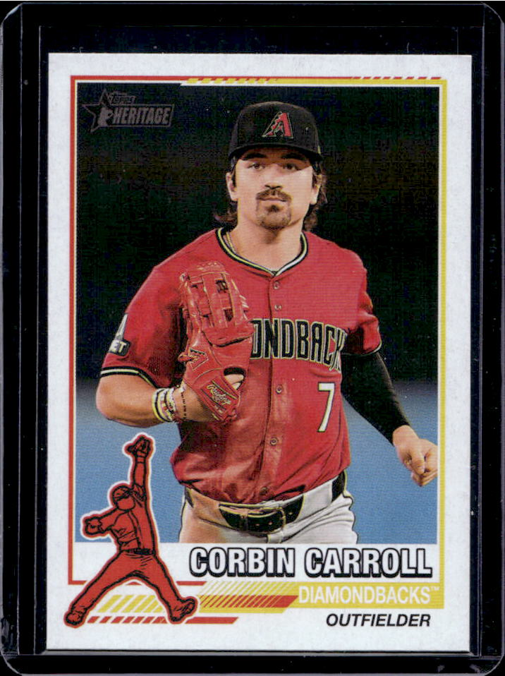 Corbin Carroll 2025 Topps Heritage #76R-25 1976 Redefined Price Guide ...