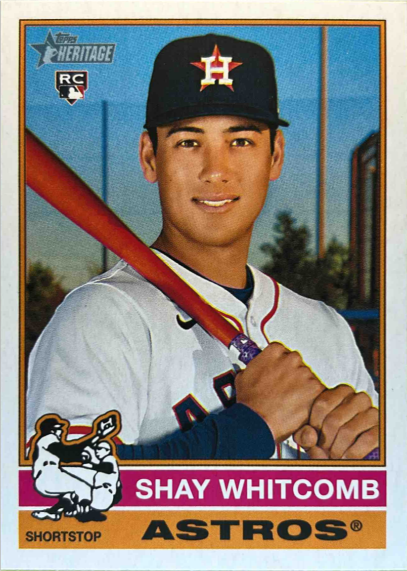 Shay Whitcomb 2025 Topps Heritage #362 Base Price Guide - Sports Card Investor