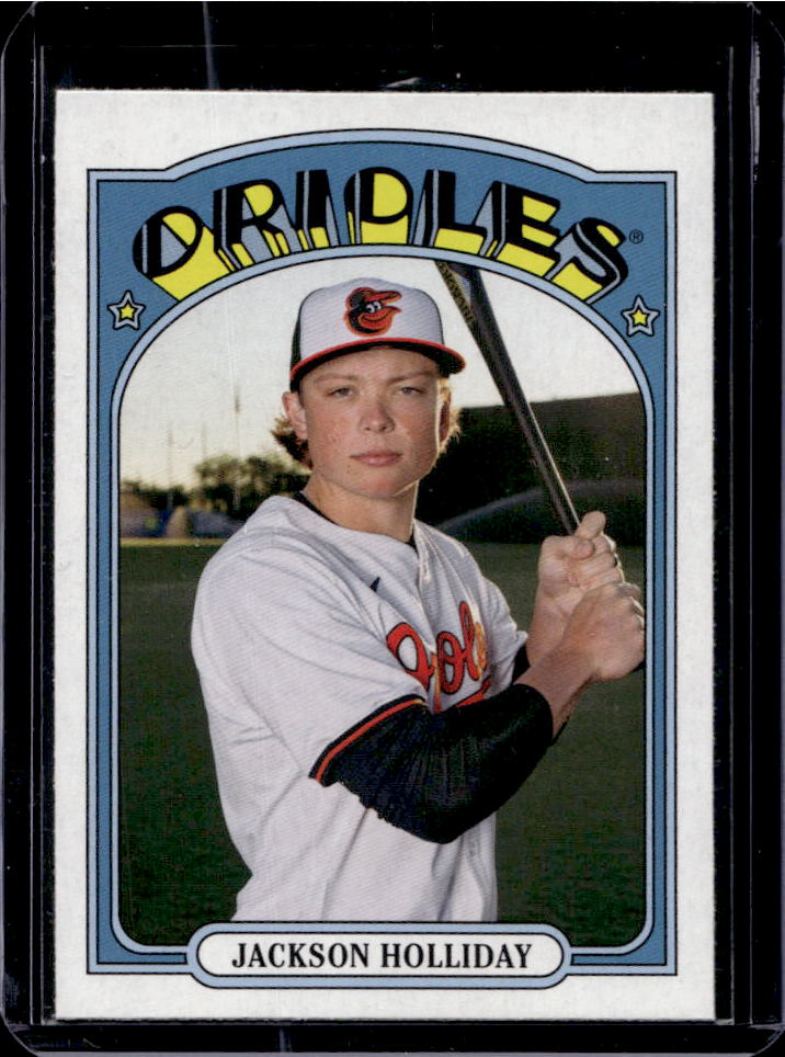 Jackson Holliday 2025 Topps Heritage #H25-21 25th Anniversary Price ...