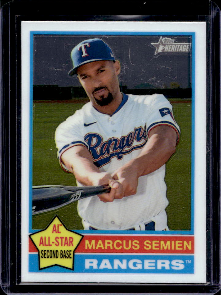 Marcus Semien 2025 Topps Heritage #400 Chrome Price Guide - Sports Card ...