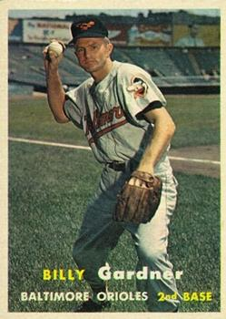 Billy Gardner 1957 Topps #17 Base Price Guide - Sports Card Investor