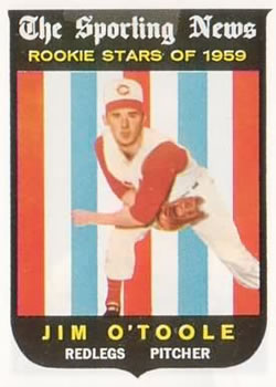 Jim O'Toole Baseball Cards Price Guide - Sports Card Investor