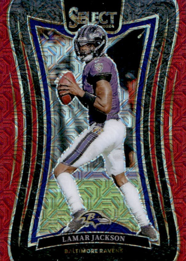 Lamar Jackson 2024 Select #386 Suite Level Red /49 Price Guide - Sports ...