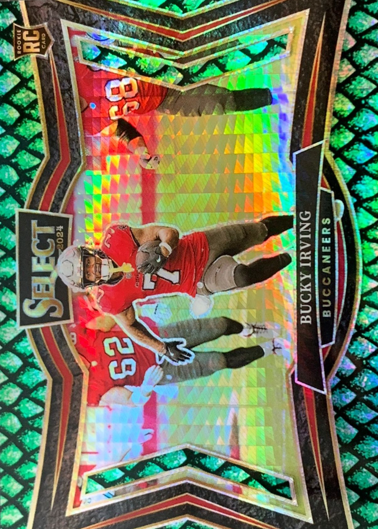 Bucky Irving 2024 Select #442 Field Level Dragon Scale /70 Price Guide ...