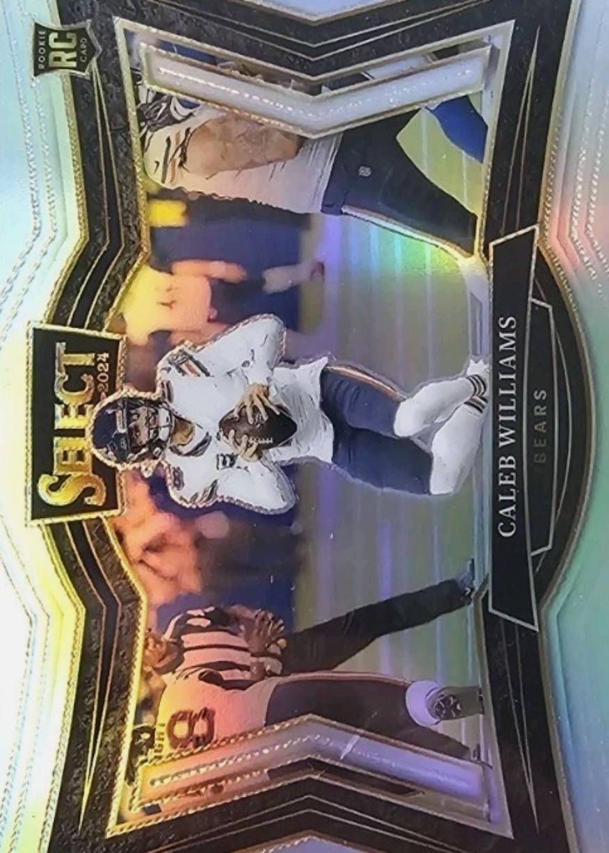 Caleb Williams 2024 Select #477 Field Level Silver Price Guide - Sports ...