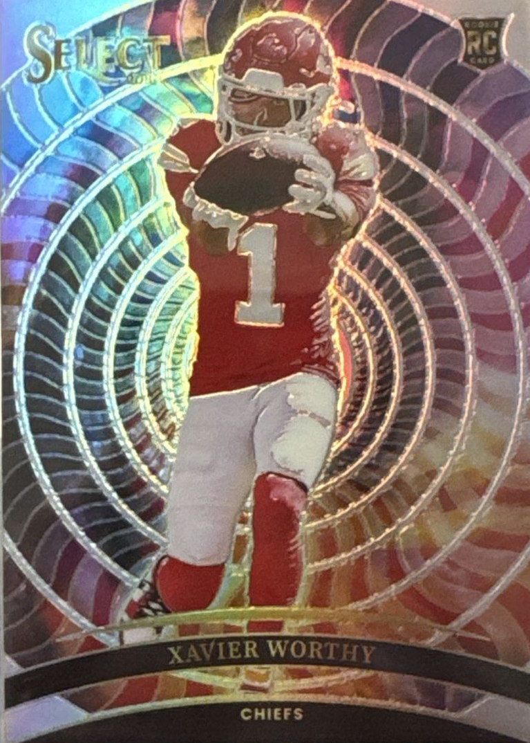 Xavier Worthy 2024 Select #15 Color Wheel /(SSP) Price Guide - Sports ...