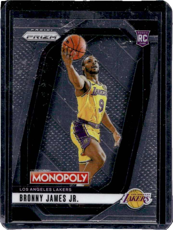 Bronny James Jr. 2024 Prizm Monopoly #45 Base Price Guide - Sports Card ...