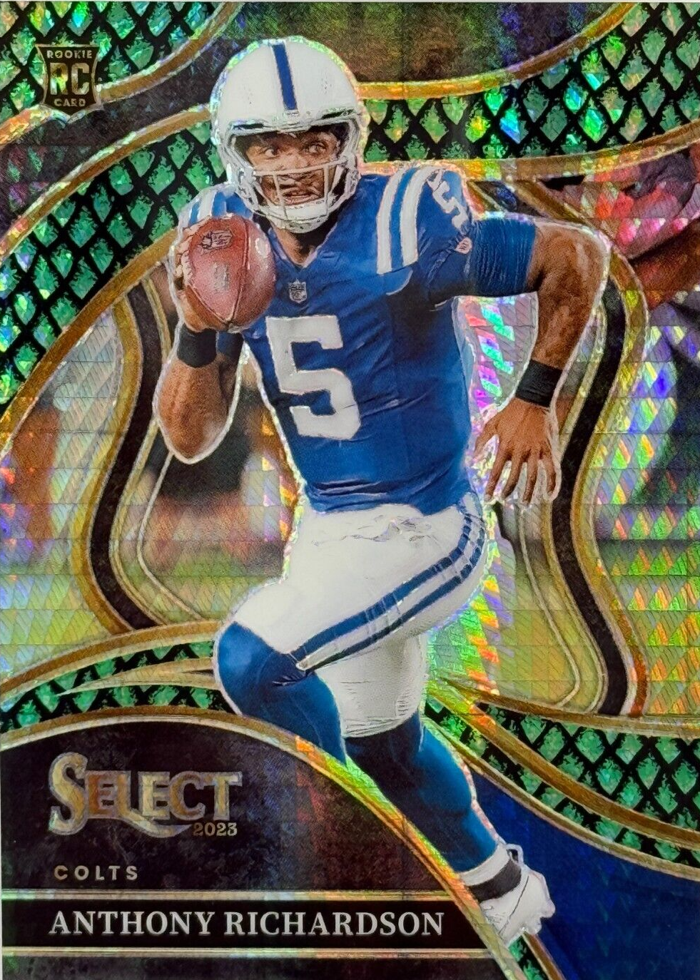 Anthony Richardson 2023 Select #297 Club Level Dragon Scale /70 Price ...