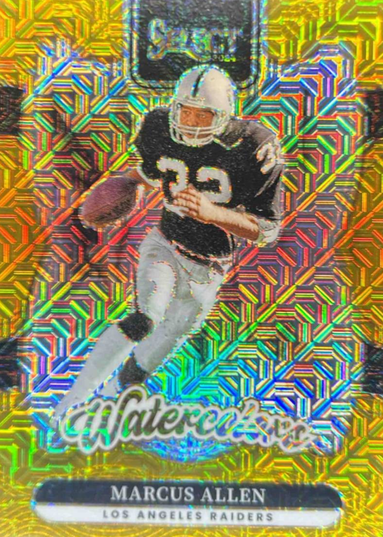 Marcus Allen 2024 Select #3 Watercolors - Gold /10 Price Guide - Sports ...