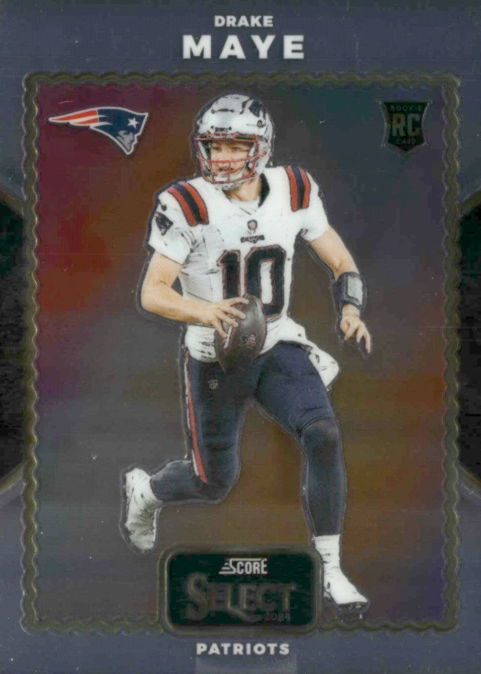 Drake Maye 2024 Select #22 Score Select Throwback Price Guide - Sports ...