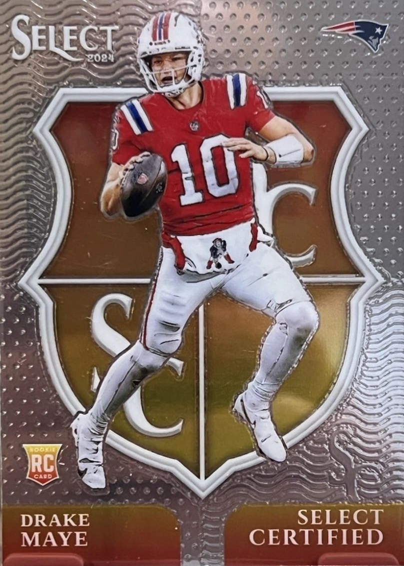 Drake Maye 2024 Select #3 Select Certified Rookies Price Guide - Sports Card Investor