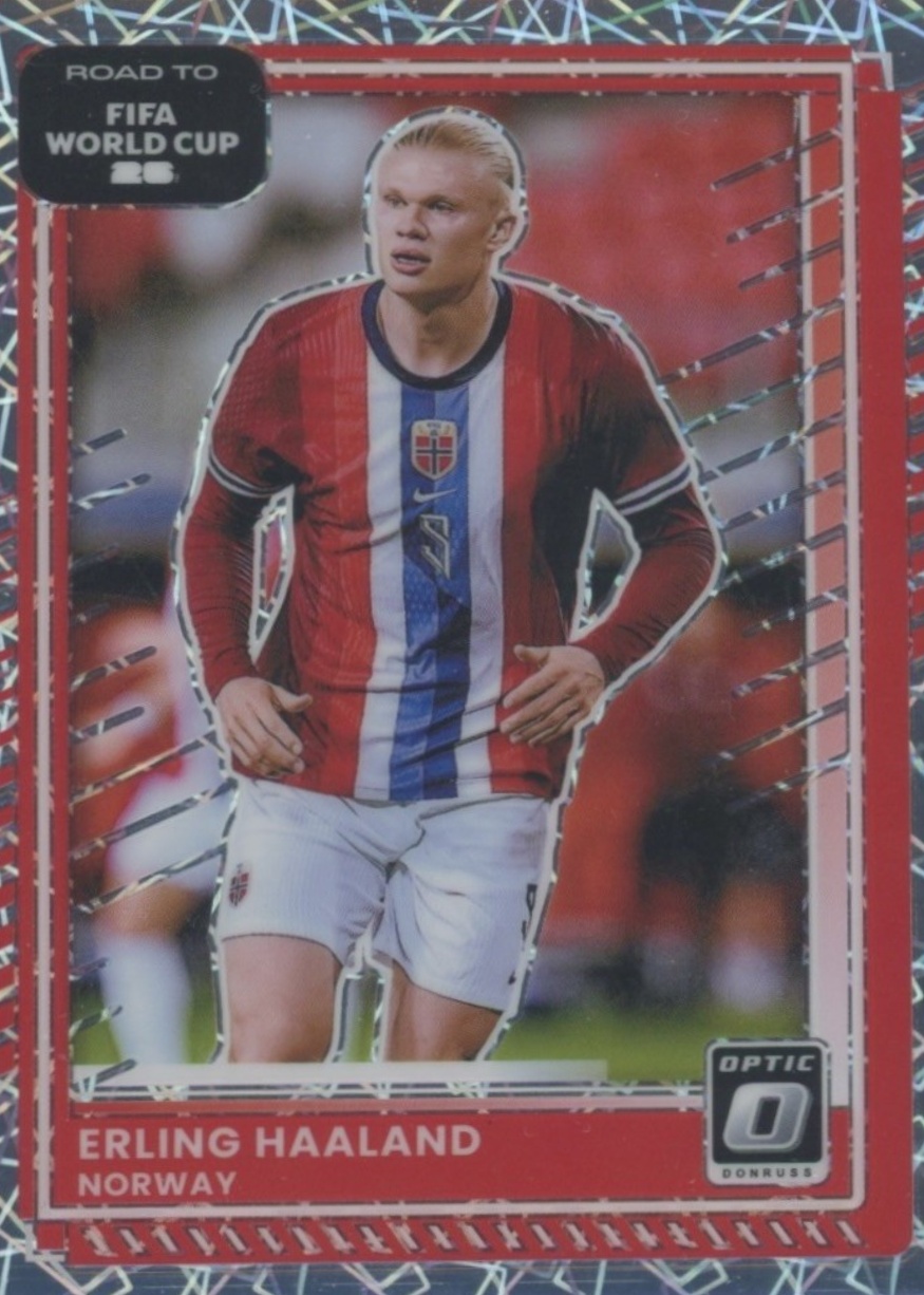 Erling Haaland 2025 Donruss Road to FIFA World Cup #170 Optic ...