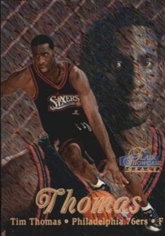 Tim Thomas (NBA) 1997 Flair Showcase #25 Row 1 Price Guide - Sports Card Investor