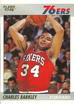 Charles Barkley 1997 Fleer #1 Decade of Excellence Price Guide - Sports ...