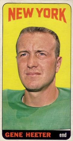 Gene Heeter Football Cards Price Guide - Sports Card Investor