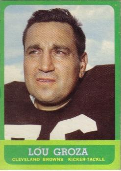 Lou Groza Football Cards Price Guide - Sports Card Investor