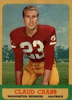 Claude Crabb Football Cards Price Guide - Sports Card Investor