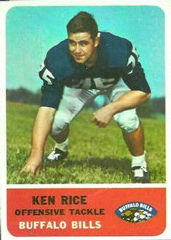 Ken Rice 1962 Fleer #17 Base Price Guide - Sports Card Investor