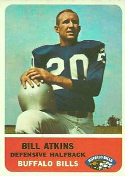 Bill Atkins Football Cards Price Guide - Sports Card Investor