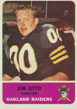 Jim Otto 1962 Fleer #72 Base Price Guide - Sports Card Investor