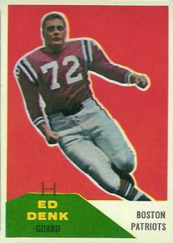 Ed Denk 1960 Fleer #125 Base Price Guide - Sports Card Investor