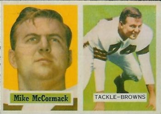 Mike McCormack 1957 Topps #3 Base Price Guide - Sports Card Investor