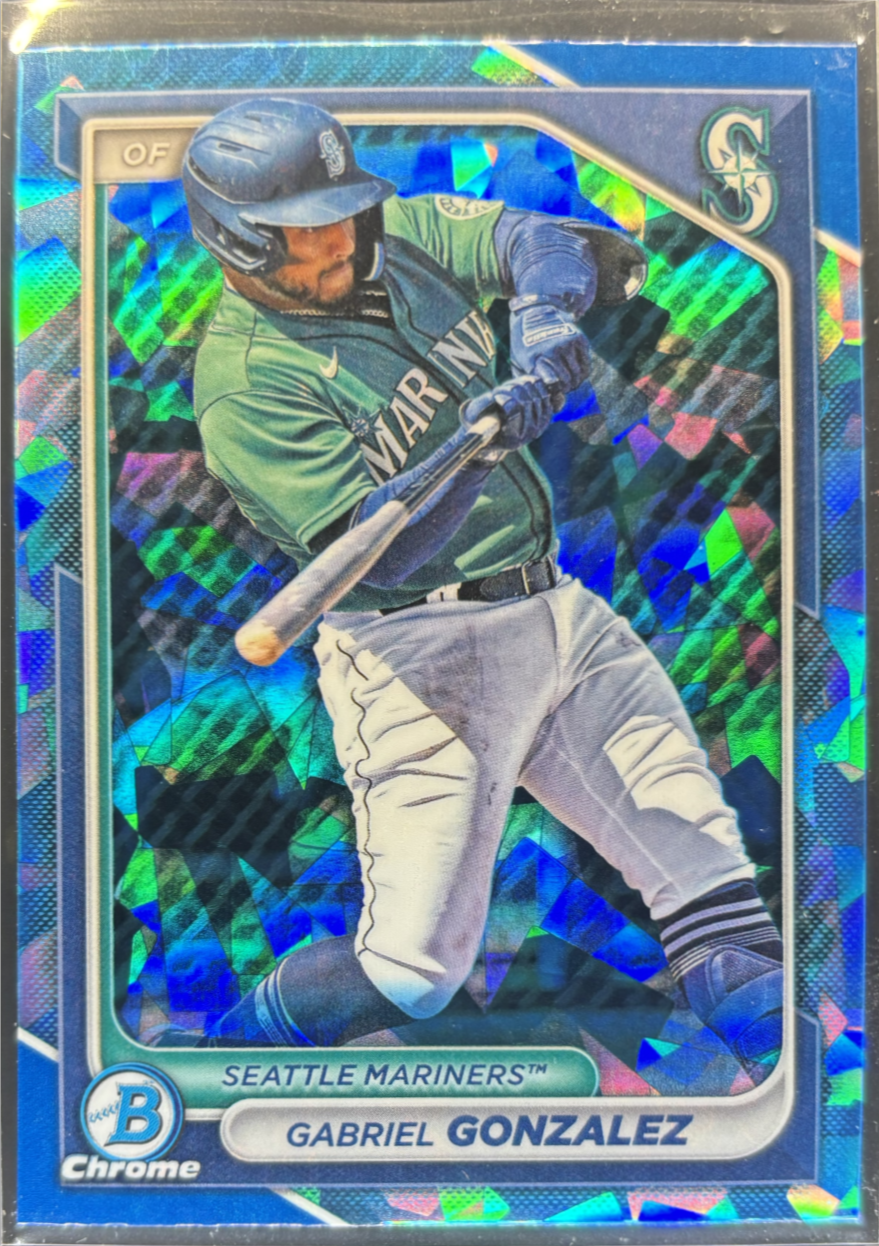 Gabriel Gonzalez 2024 Bowman Sapphire Edition #BCP-35 Base Price Guide ...