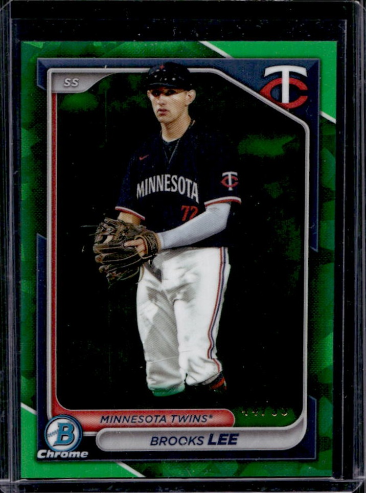 Brooks Lee 2024 Bowman Sapphire Edition #BCP-143 Green /99 Price Guide ...
