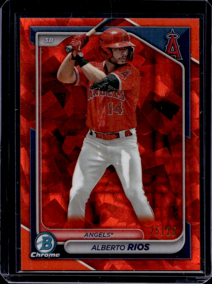 Alberto Rios 2024 Bowman Sapphire Edition #BCP-98 Orange /25 Price Guide - Sports Card Investor
