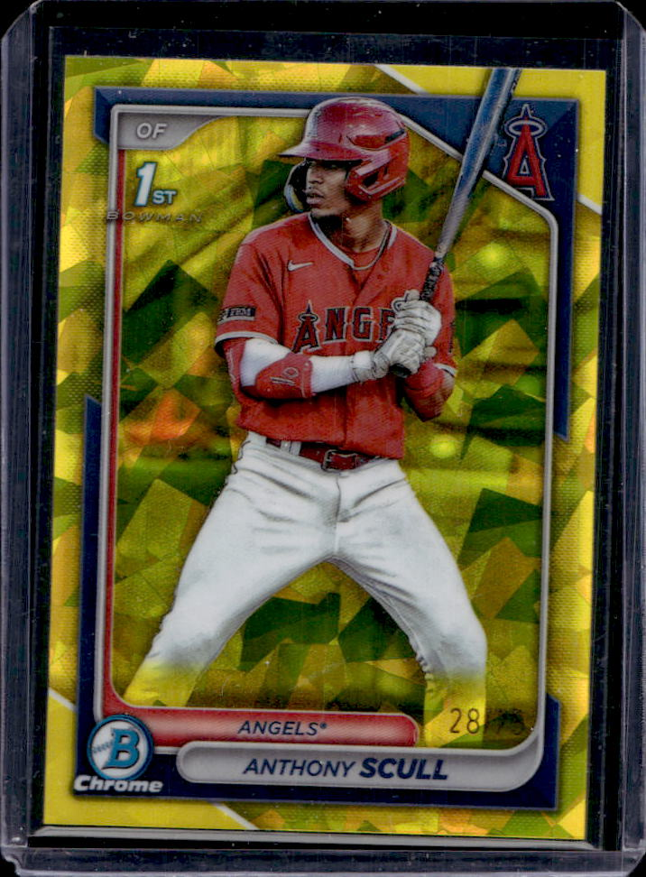 Anthony Scull 2024 Bowman Sapphire Edition #BCP-107 Yellow /75 Price ...