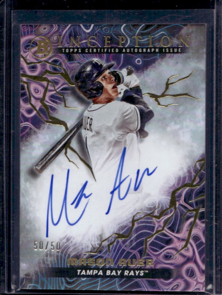Mason Auer 2023 Bowman Inception #PPA-MA Primordial Prospects ...