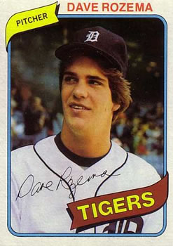 Dave Rozema 1980 Topps #288 Base Price Guide - Sports Card Investor